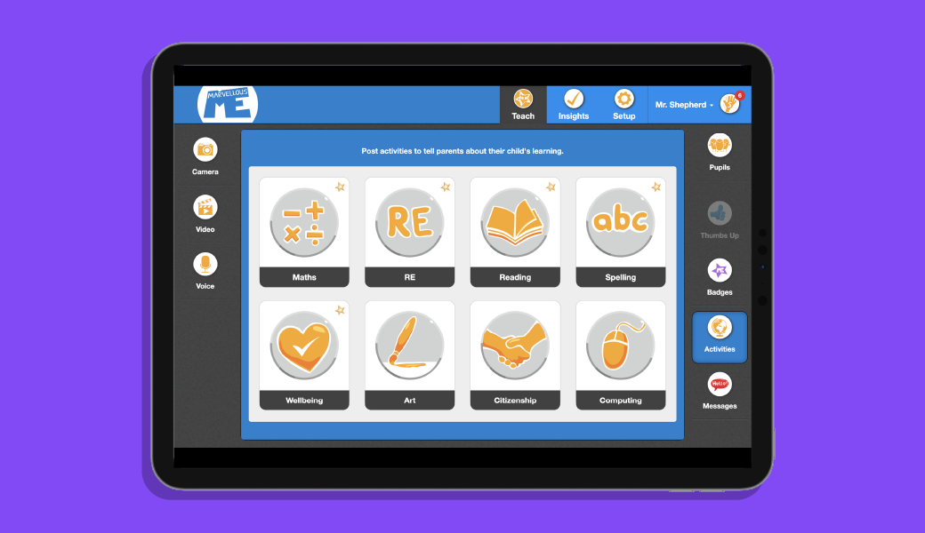 Parent Engagement App | MarvellousMe | Juniper Education