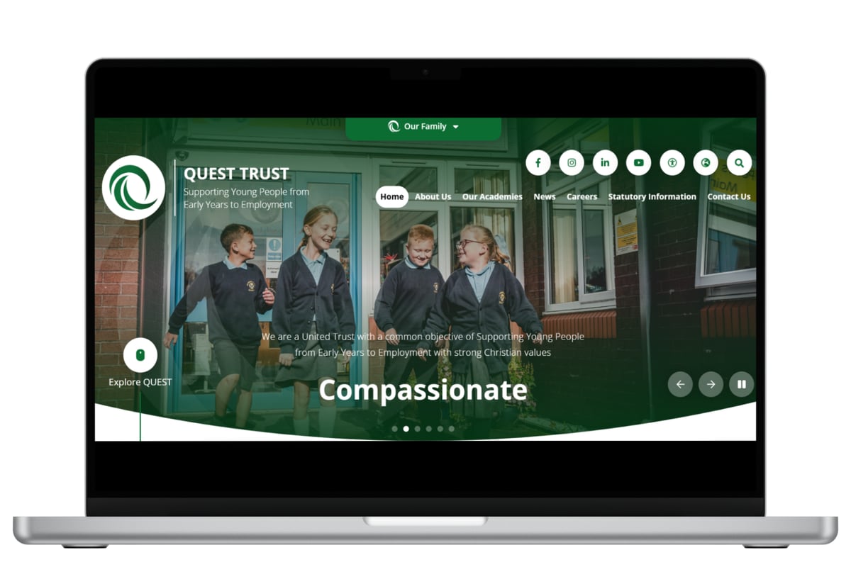 School and Trust Website Launches November 2025