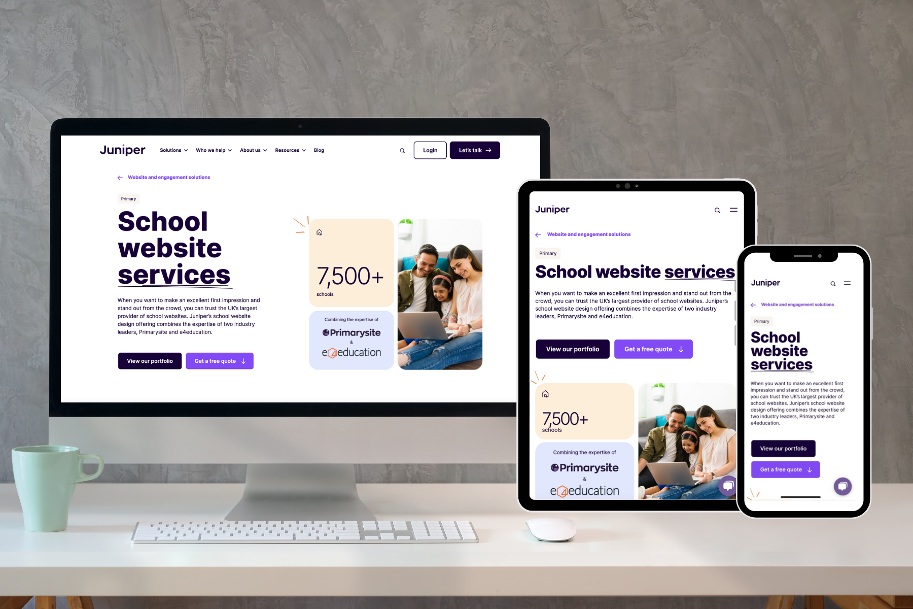How to increase student enrolment with a great school website | Juniper ...