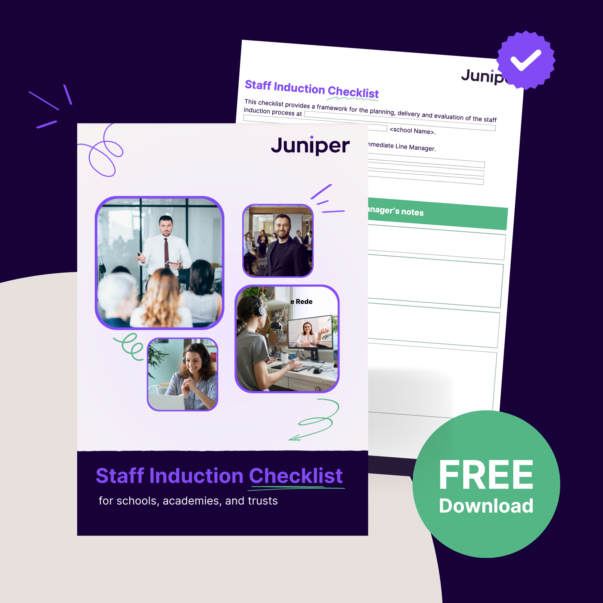 Staff Induction Checklist | Juniper Education